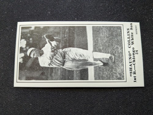1916 Sporting News Reprint Baseball Card # 34 Shano Collins Chicago ...