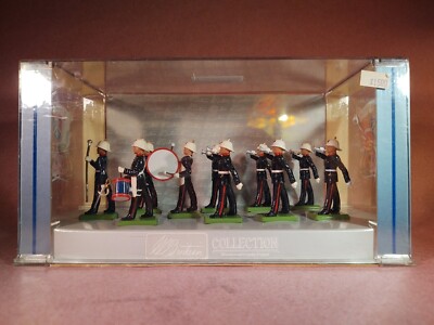 W BRITAINS COLLECTION ROYAL MARINES BAND HAND PAINTED DETAIL SOLDIERS ...