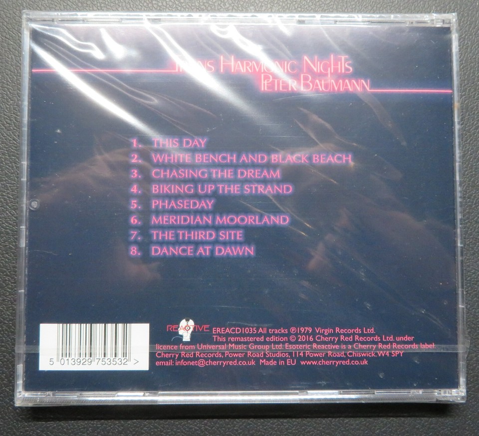 PETER BAUMANN - TRANS-HARMONIC NIGHTS NEW - EREACD1035 - CD ...
