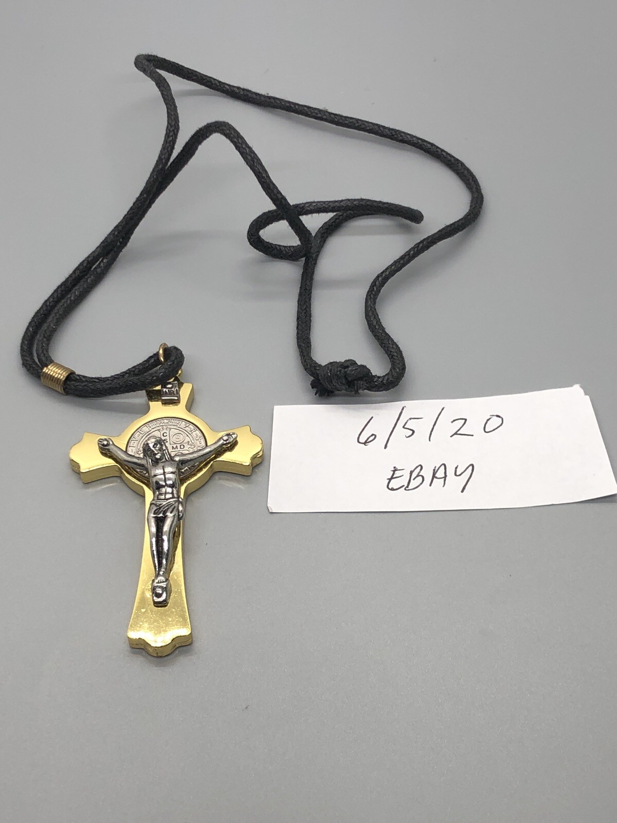 Vintage Goldtone Cross CSSML NDSMD | eBay