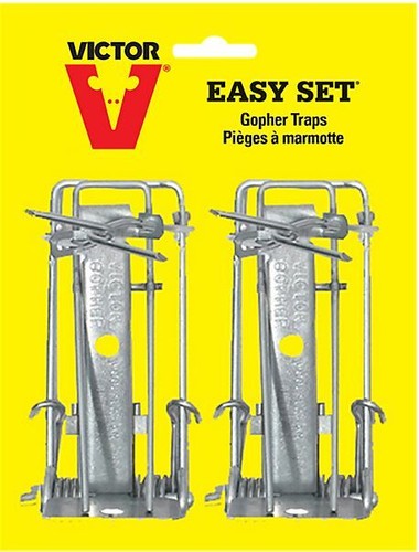 Victor Easy Set Gopher Trap - Model 0611 - 2 Traps Per Package - ADC ...