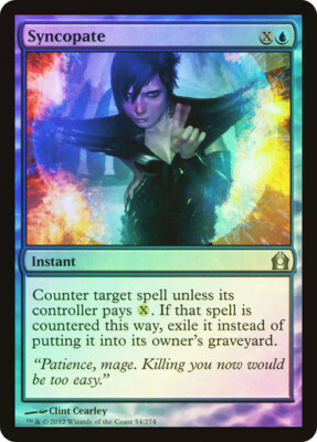 Syncopate Foil Return to Ravnica Mtg Magic English | eBay
