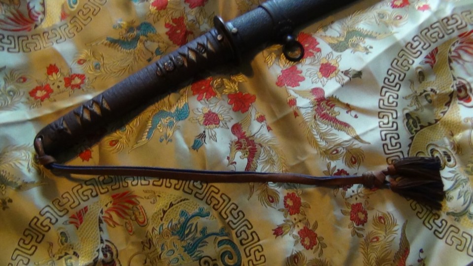 WWII Japanese sword - ULTRA RARE type 3 Gunto mint condition- nearly ...