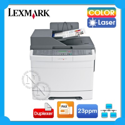 Lexmark X544DN 4-in-1 Color Laser Network Printer+Auto Duplexer | eBay ...