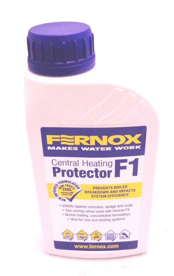 Fernox F1 / F3 Central Heating Cleaning Protector Cleaner 500ml - Brand ...