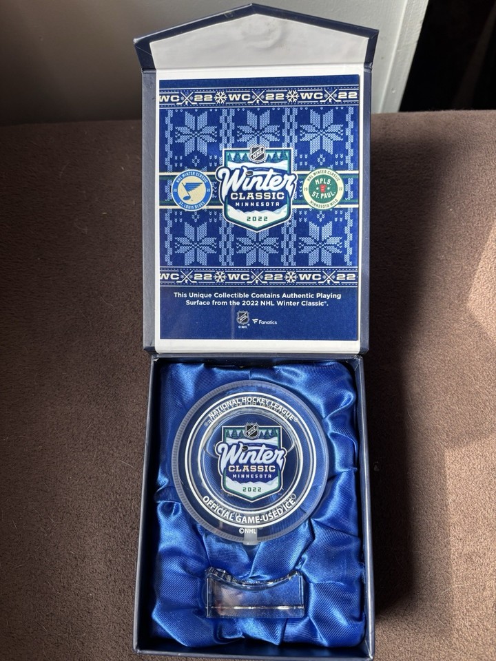 2022 Winter Classic St. Louis Blues Vs Minnesota Wild Ice Filled ...