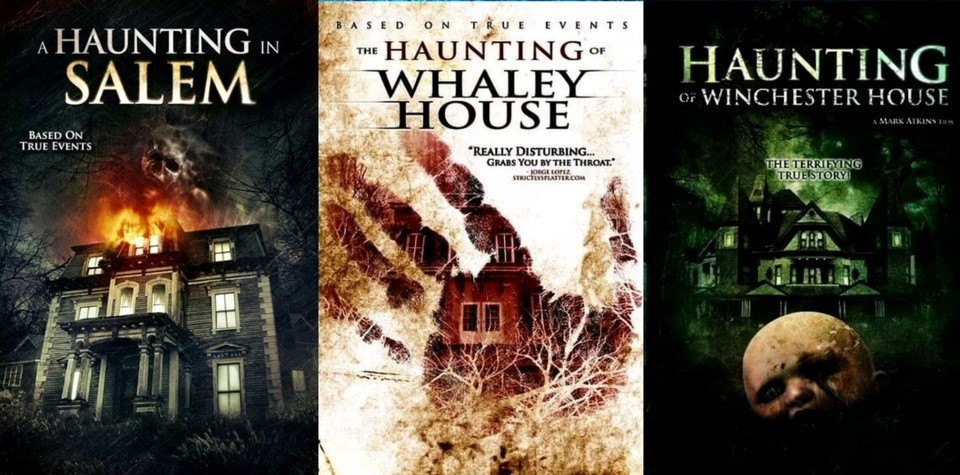 HORROR HOUSE BOX ( Haunting in Salem / Winchester / of Whaley ) DVD ...
