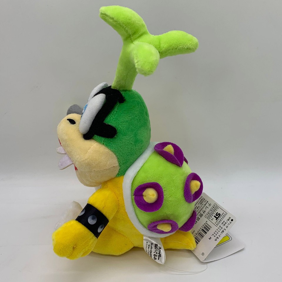 New Super Mario Bros. Iggy Koopa Plush Koopaling Soft Toy Doll Teddy 6. ...