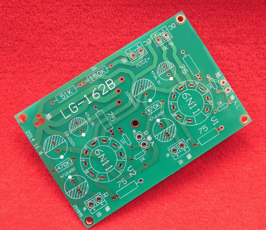Buffer 6N11/6DJ8 Tube SRPP Preamplifier Headphone Amplifier Bare PCB ...