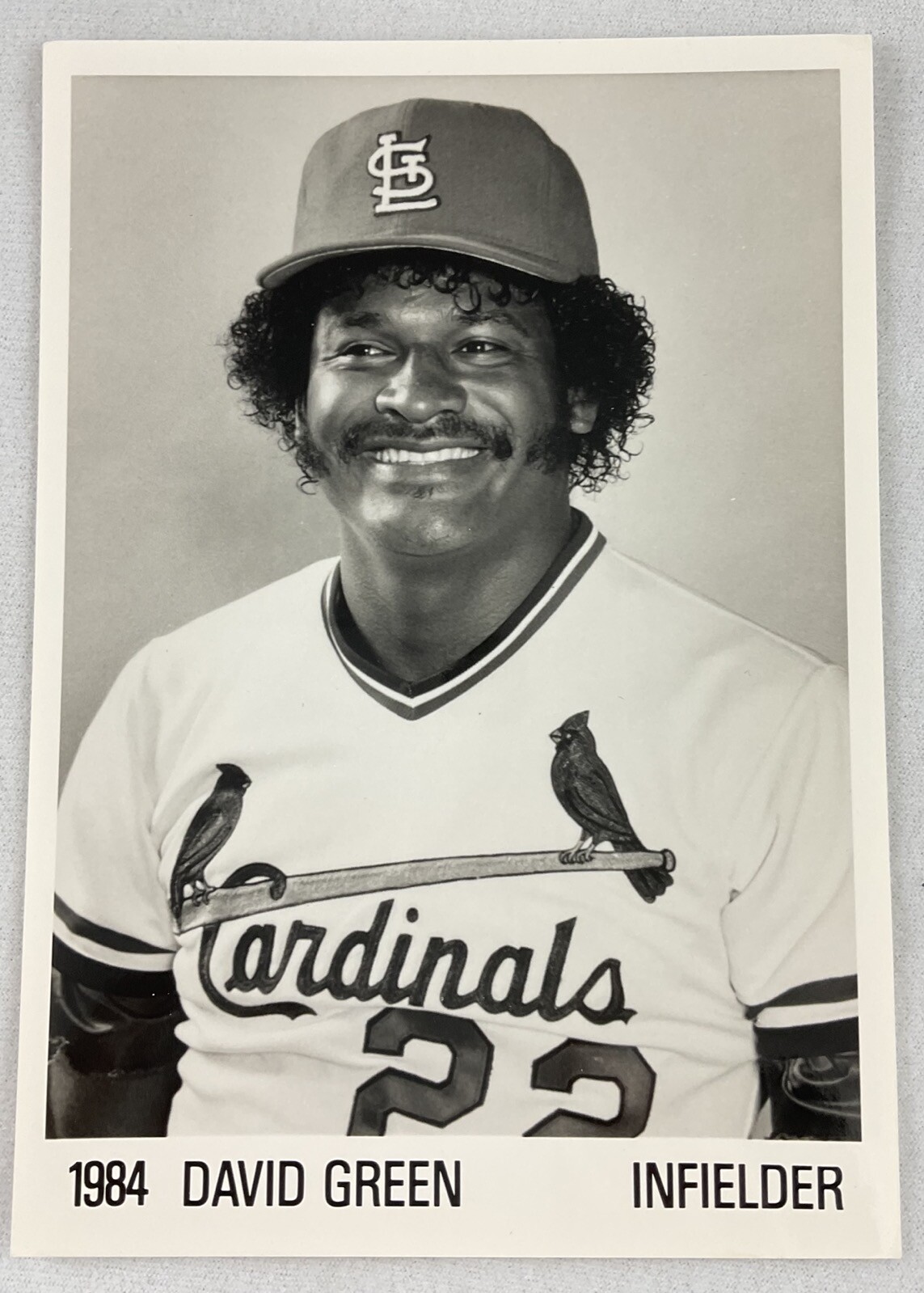 1984 St. Louis Cardinals Team Issue 5x7 Photo-David Green | eBay