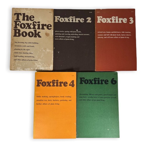 The Foxfire Book Set of 5 Volume 1 2 3 4 6 Survival Prepper Homestead ...