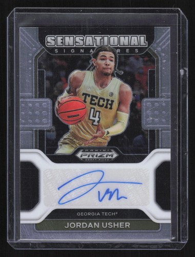 2022 Panini Prizm Draft Picks Jordan Usher #SS-USH Sensational ...