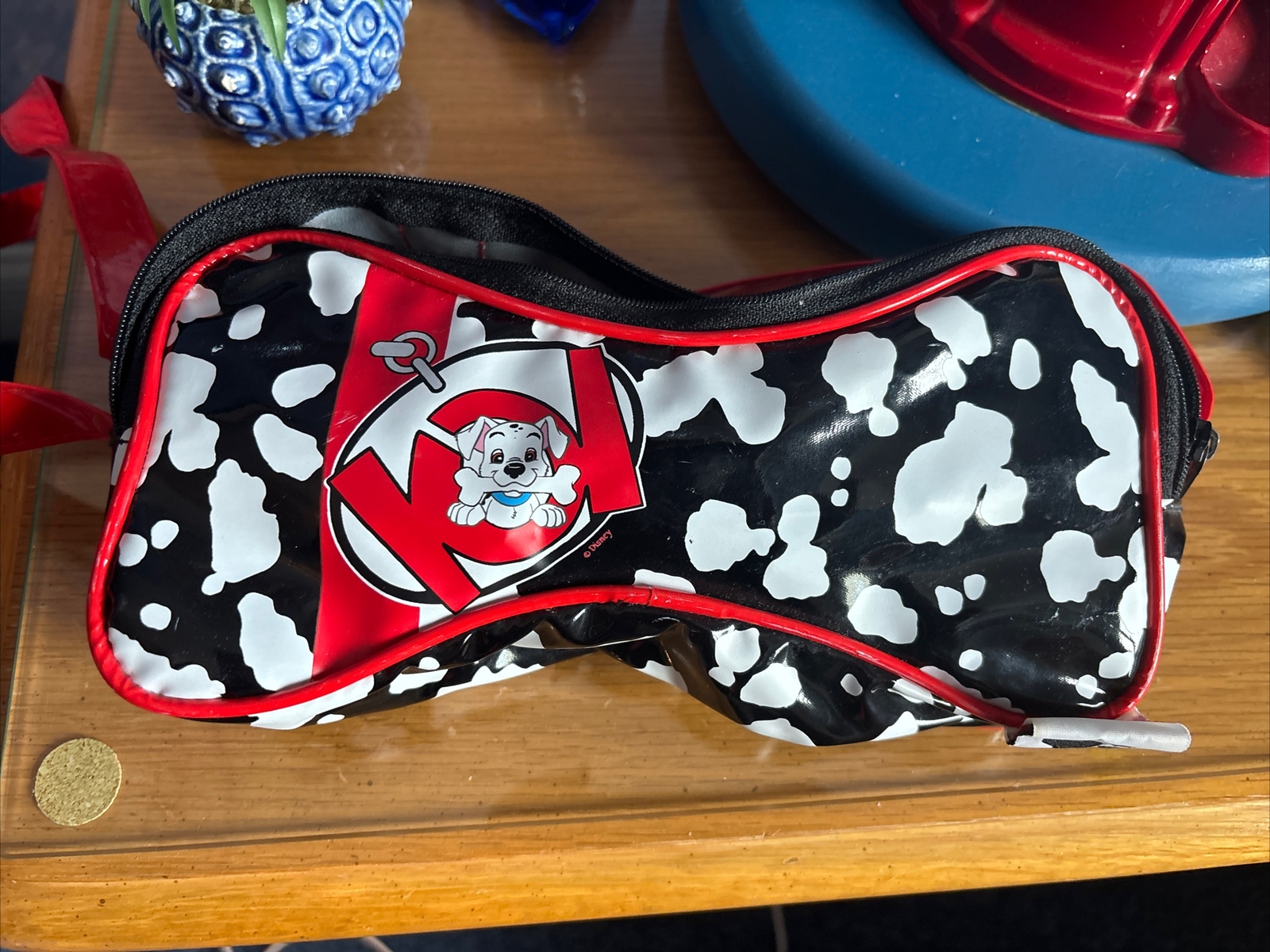101 Dalmations Bone Bag Purse 1990s With Toys - Gem