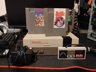 Nintendo Entertainment System NES Console - Gray (NES-001) 74299062940 ...