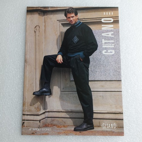 Vintage Print Ad Gitano Socks And Hitachi Sports Illustrated Aug 20 ...