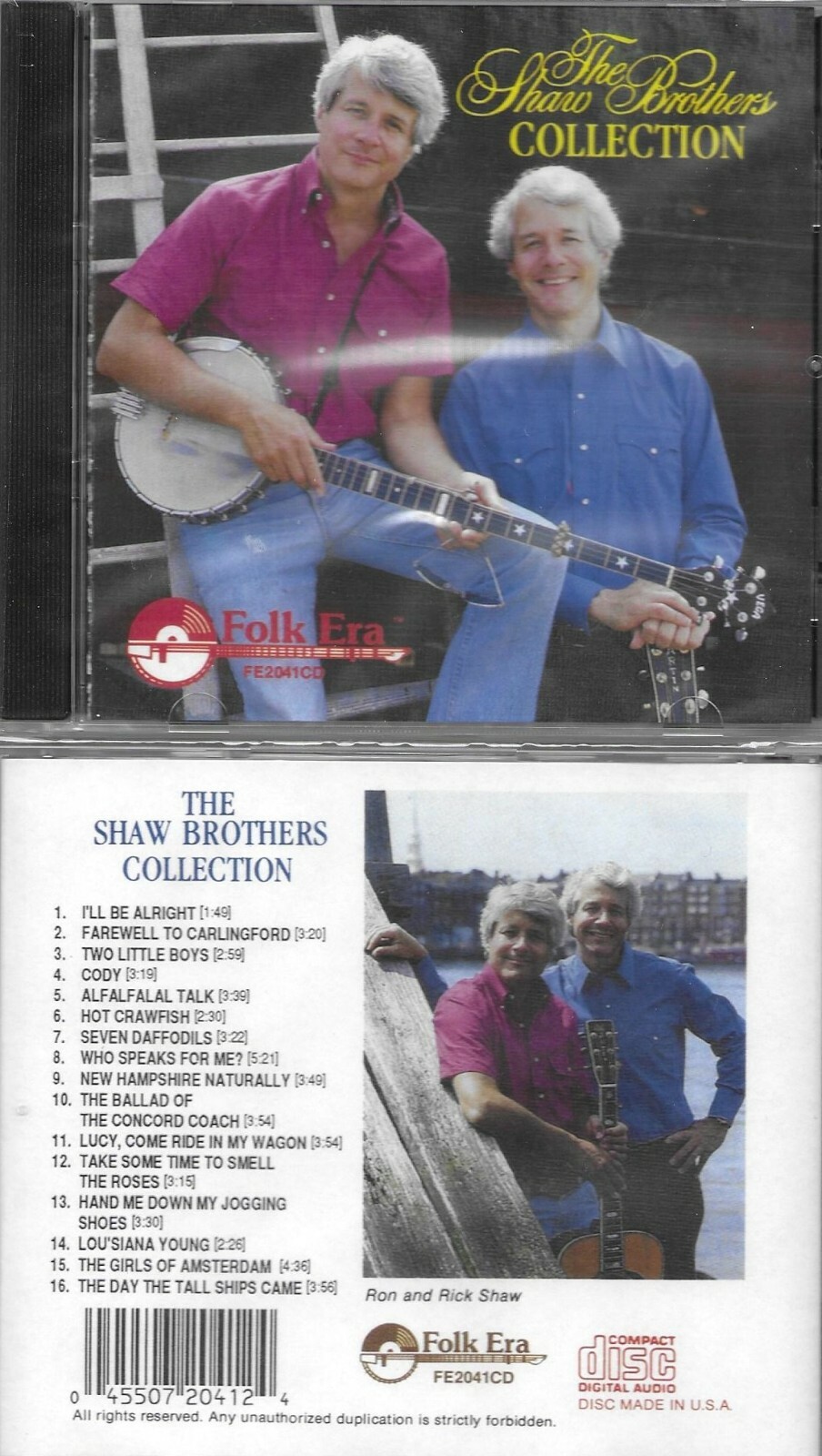 SHAW BROTHERS COLLECTION-LONG OUT OF PRINT-FOLK ERA CD NEW SEALED ...