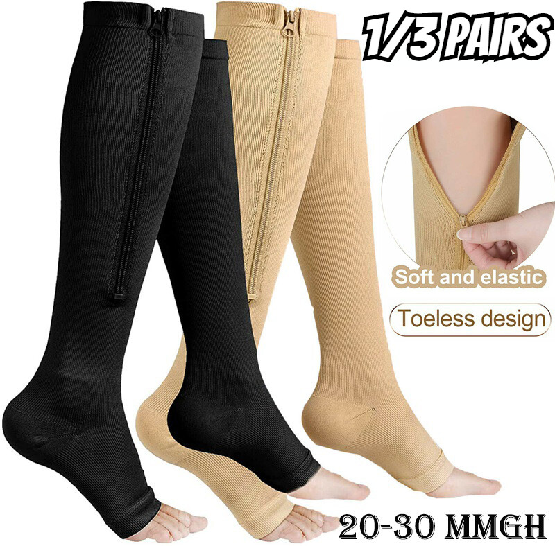 3 Pair Vital Socks for Compression & Circulation Medias de Compresion ...