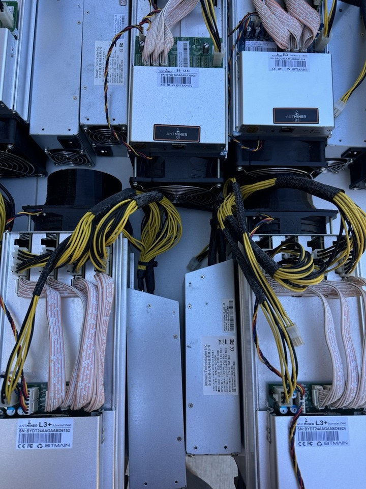 ANTMINER S9 L3+ A3 B3 and BITMAIN 1600w psu LOT | eBay