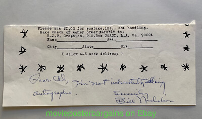 BILL NICHOLSON CHICAGO CUBS 1949 AUTOGRAPH BASEBALL CARD LETTER | eBay