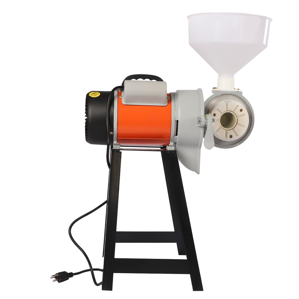 Wet Electric Grain Mill Grinder Corn Grinder with Funnel Wheat Grinder ...