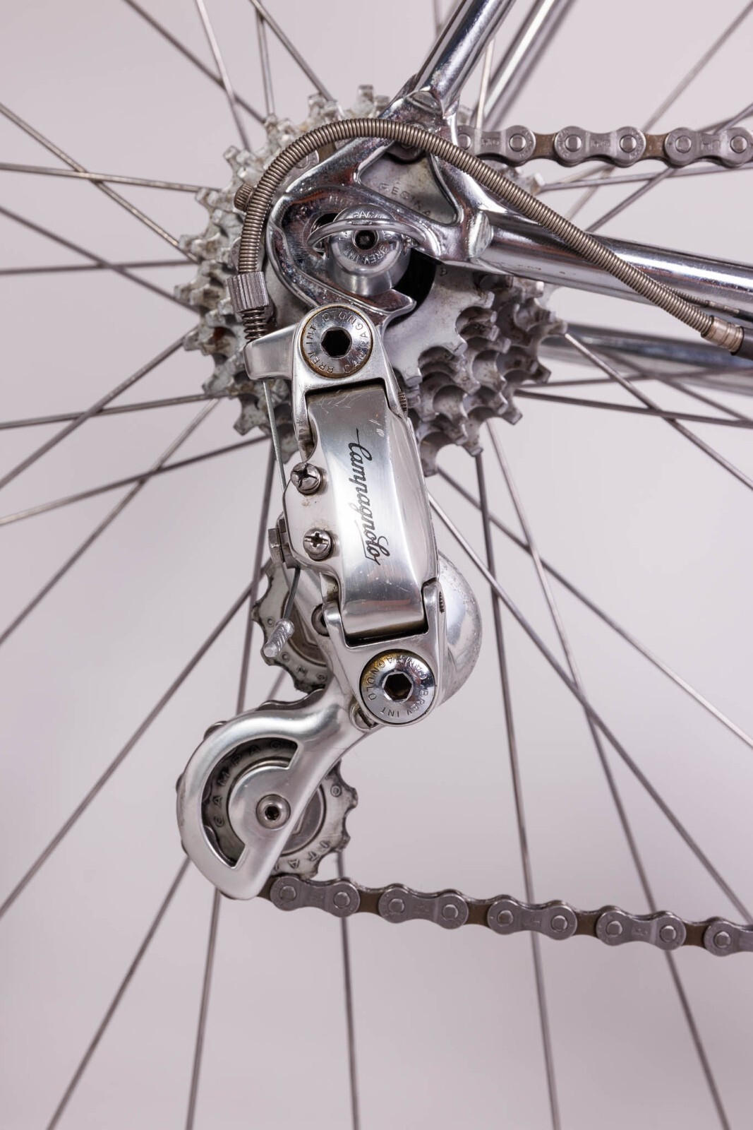 1987 Mario Camilotto 54cmx54cm Campagnolo C Record Groupset Cinelli ...