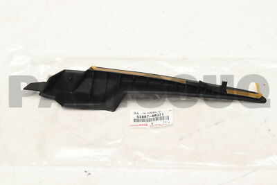 5386748071 Genuine Toyota SEAL, FRONT FENDER TO COWL SIDE, LH 53867 ...