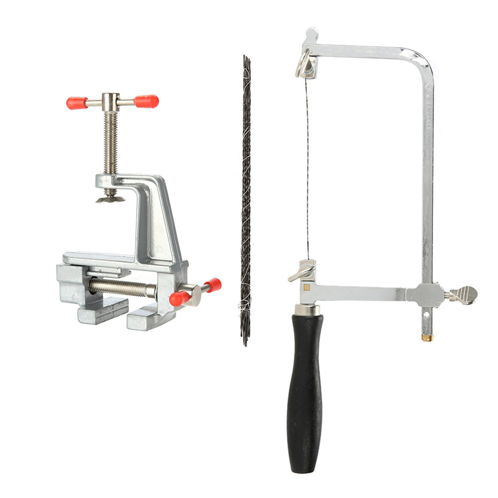 Jewelry Hacksaw Handle Tool Kit Jewelers Sawbow Saw Frame 12 Blades ...