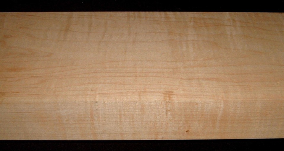 2"x5-3/4"x29" HM2503-44 Figured Curly HARD SUGAR ROCK Maple Wood Lumber ...