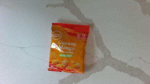 Nice! Gummy Mango Peelable Candy 2.82 oz HARD TO FIND AND EASY TO EAT ...
