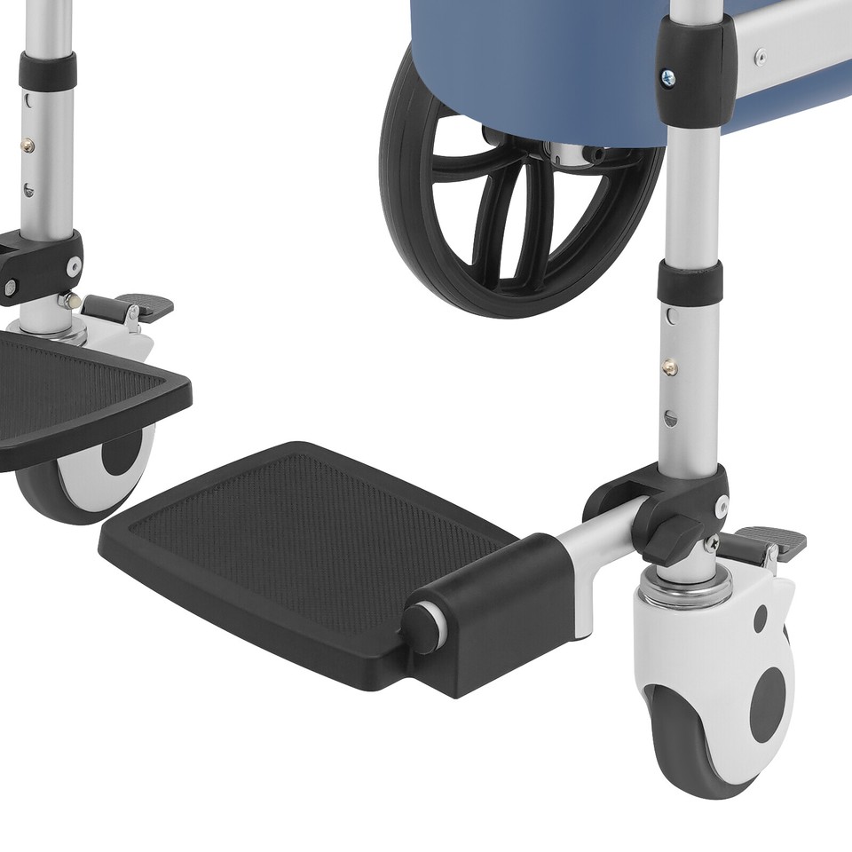 Foldable Shower Rolling Chair Folding Bath Wheelchair Heavy Duty Shower ...