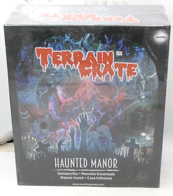 Terrain Crate MGTC183 Haunted Manor (60 Pcs) Gothic Horror Castle ...