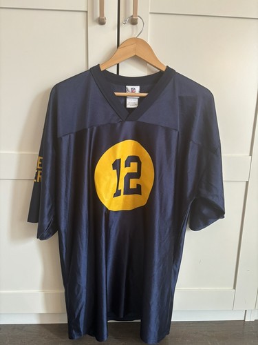 Green Bay Packers Nike Aaron Rodgers Men's Size XL Navy Throwback ...