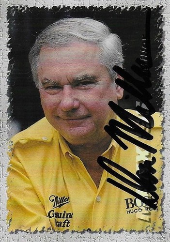 DON MILLER AUTOGRAPHED 1995 MAXX SERIES ONE RACING NASCAR PHOTO TRADING ...