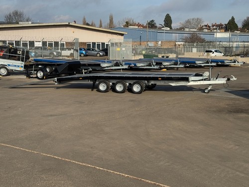 16ft Car Transporter Trailer 3500kg Beavertail 5m x 2,1m AL-KO ...