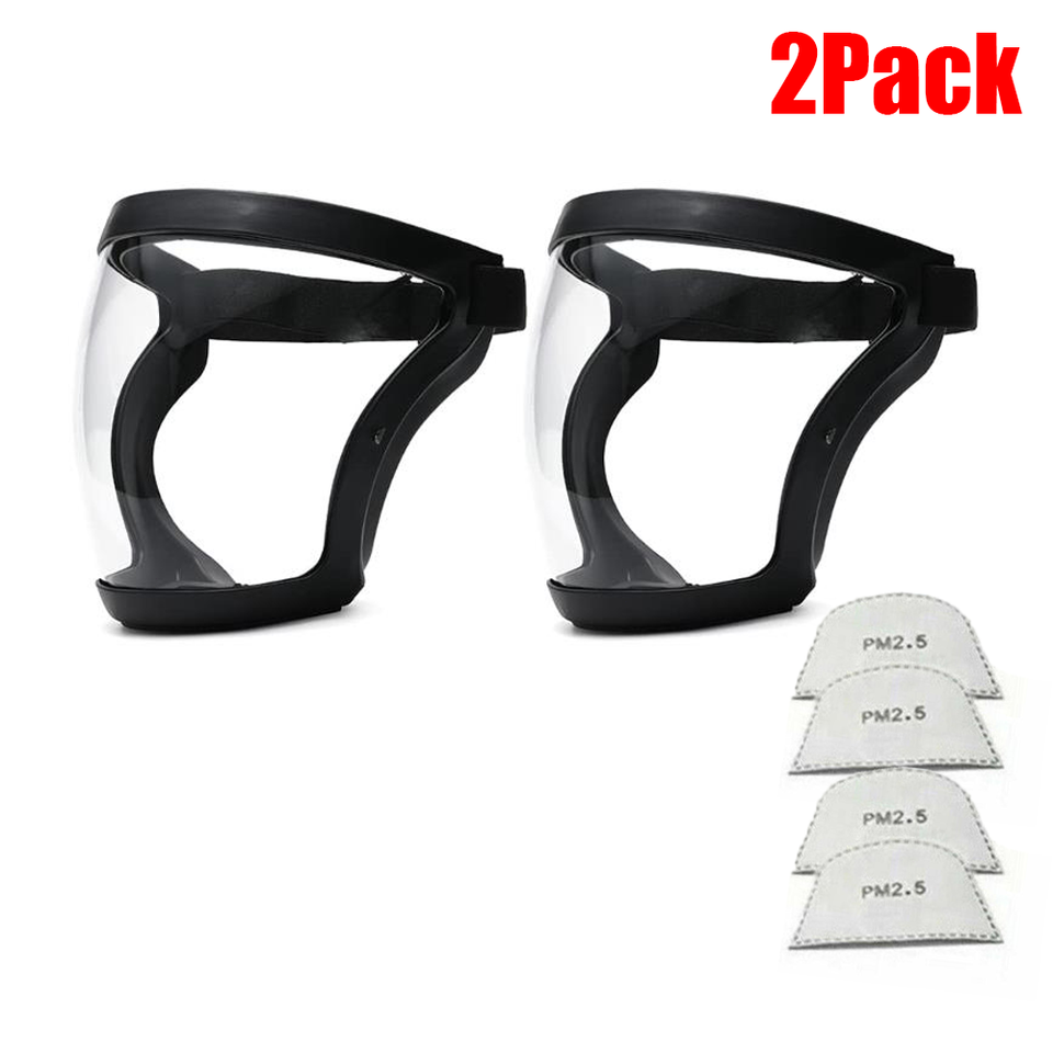 Mask Anti-fog Shield Safety Full Face Super Protective Head Cover ...