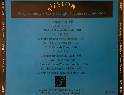 Gary Daigle, Rory Cooney, Theresa Donohoo - Vision (CD, Album) (Very ...