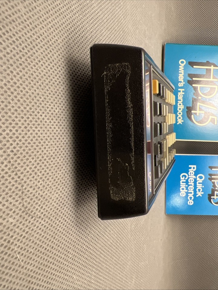 HP-45 Calculator with Manuals | eBay