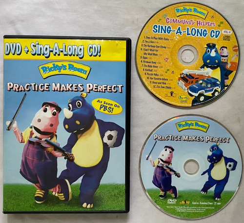 Ricky's Room - Practice Makes Perfect DVD + CD 2003 For Kids Good ...