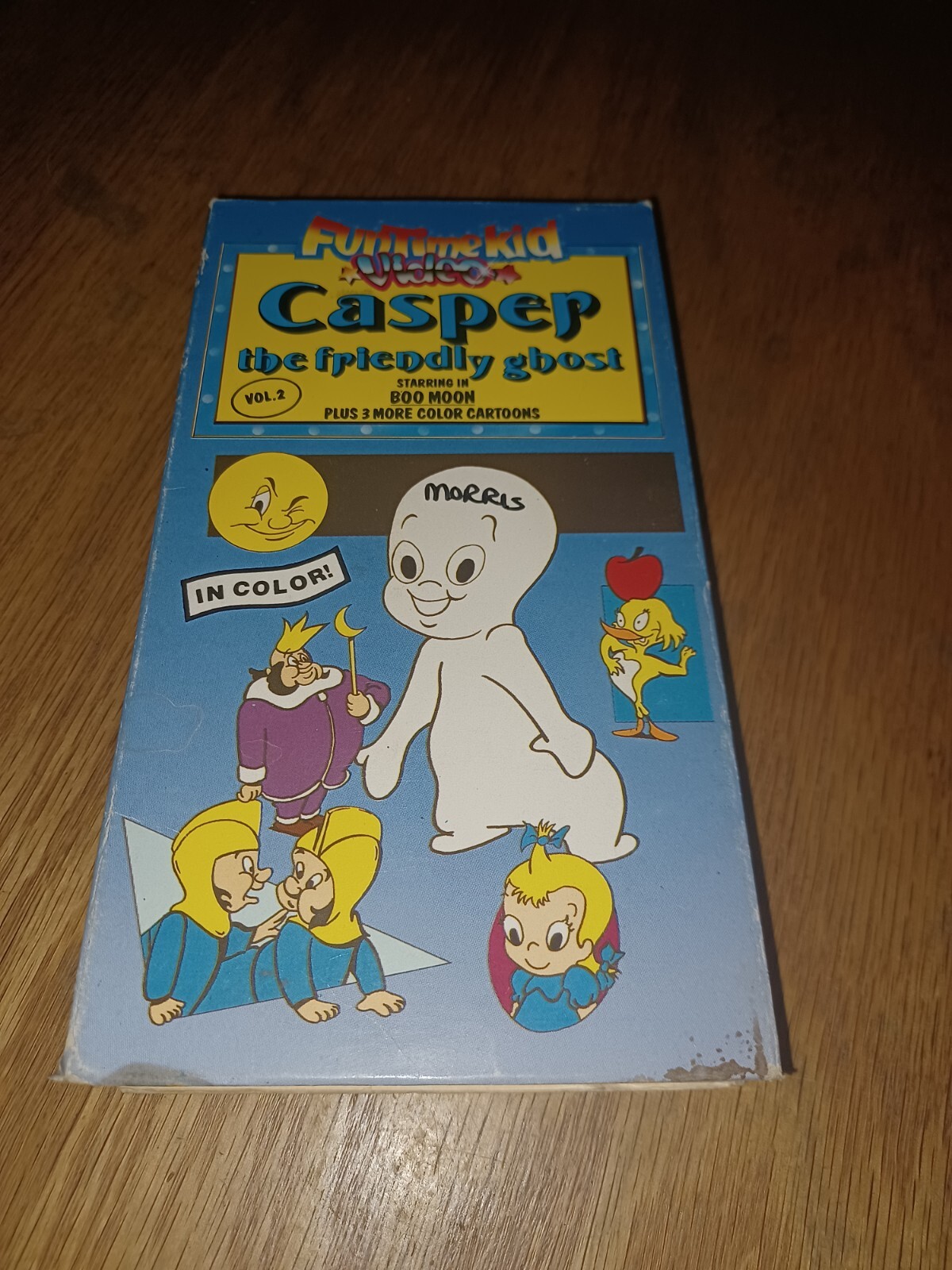 Casper The Friendly Ghost Vol. 2 (VHS 1988) Funtime Kid Video Cartoon ...
