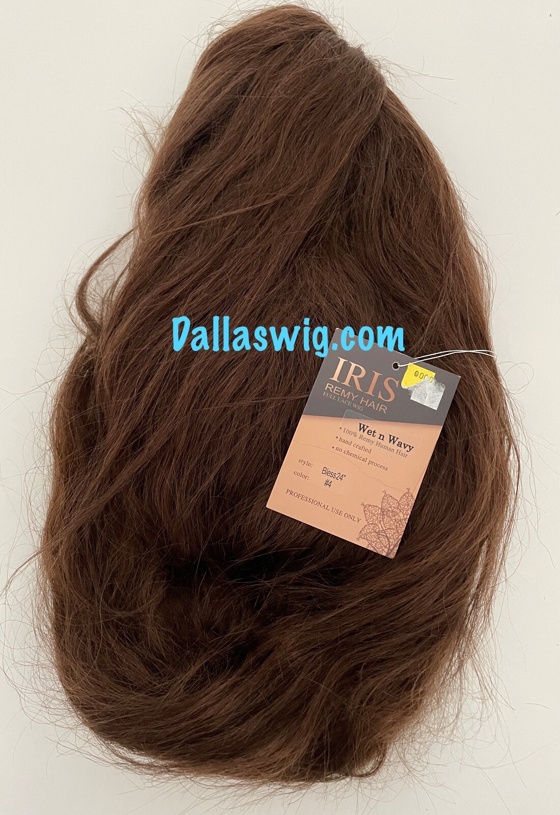 JK Trading Iris Full Remy Human Hair Deep Wave Style Bless 24" Lace ...