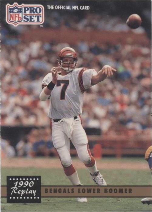 1991 Pro Set - 1990 Replay Boomer Esiason, Jim Everett #327 for sale ...