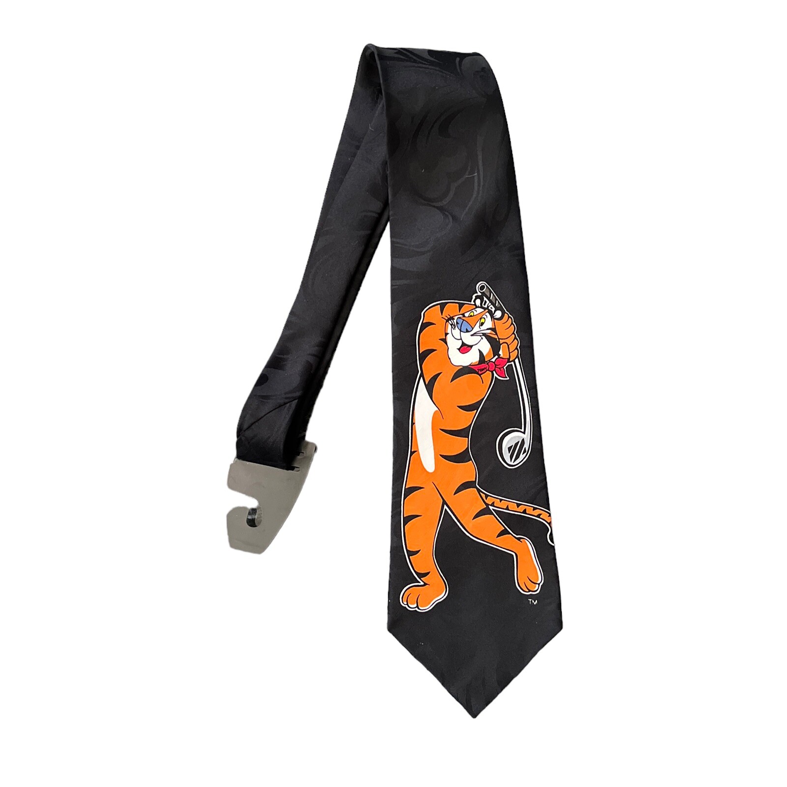 Vintage KELLOGG'S Cereal Tony The Tiger Golf Neck Tie… - Gem