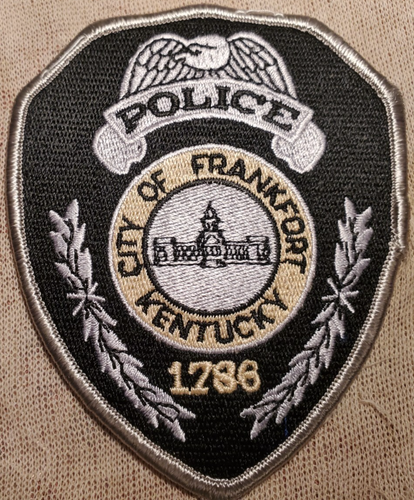 KY City of Frankfort Kentucky Police Shoulder Patch | eBay