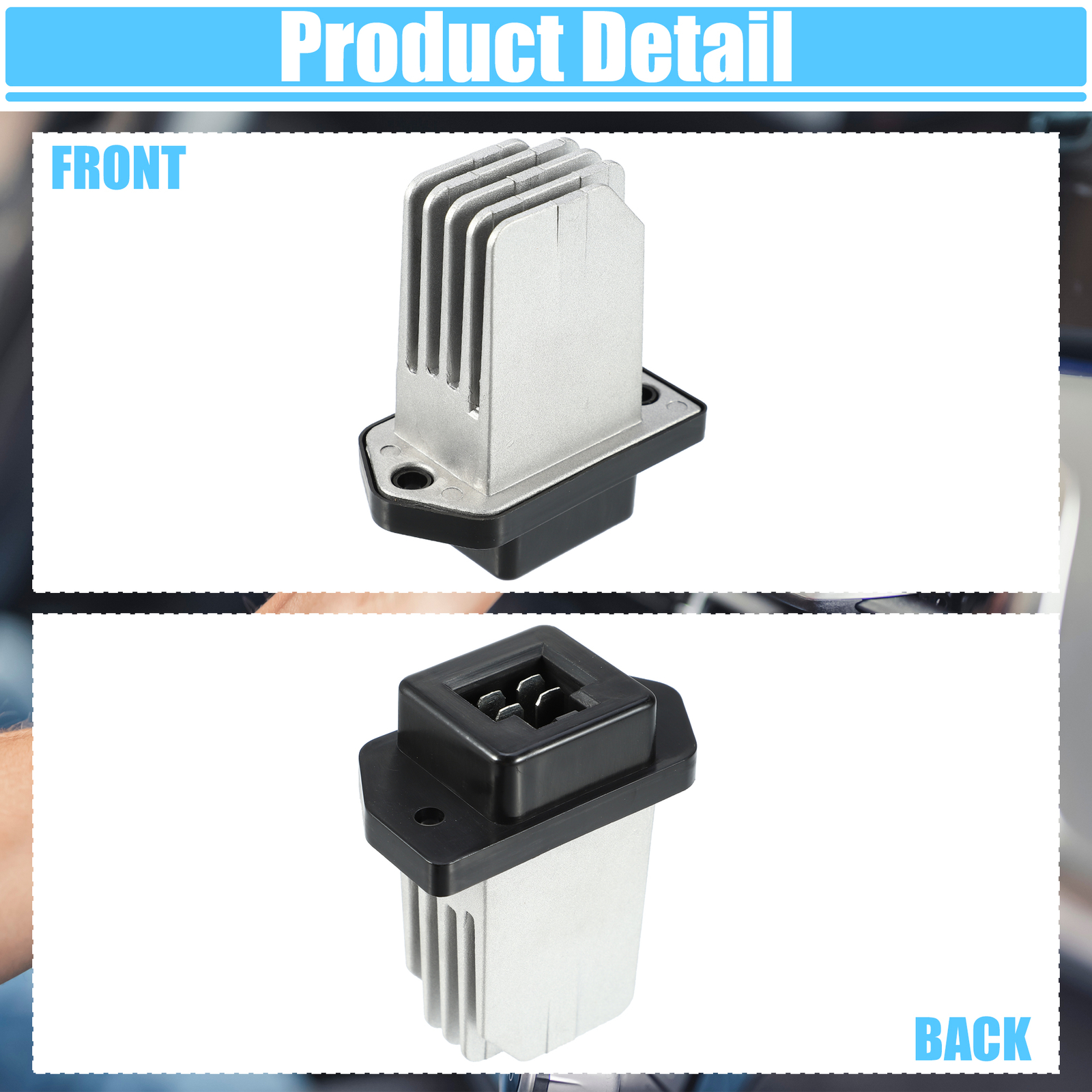 Pack of 1 For Mazda MX-5 Miata 2006-2015 HVAC Heater Blower Motor ...