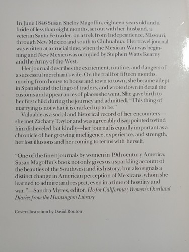 Down the Santa Fe Trail and into Mexico: The Diary of Susan Shelby ...