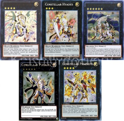 Yugioh Dipper Complete Deck Constellar Pleiades - Hyades - Praesepe 45 ...