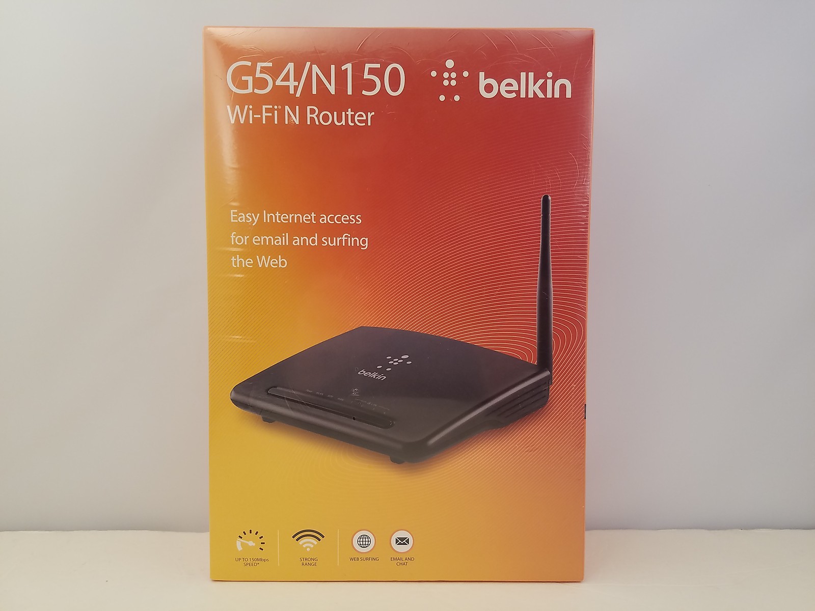BELKIN G54/N150 Wi-Fi N Router | F9K1009 | 8830-11448 Rev. B00 | NEW | eBay