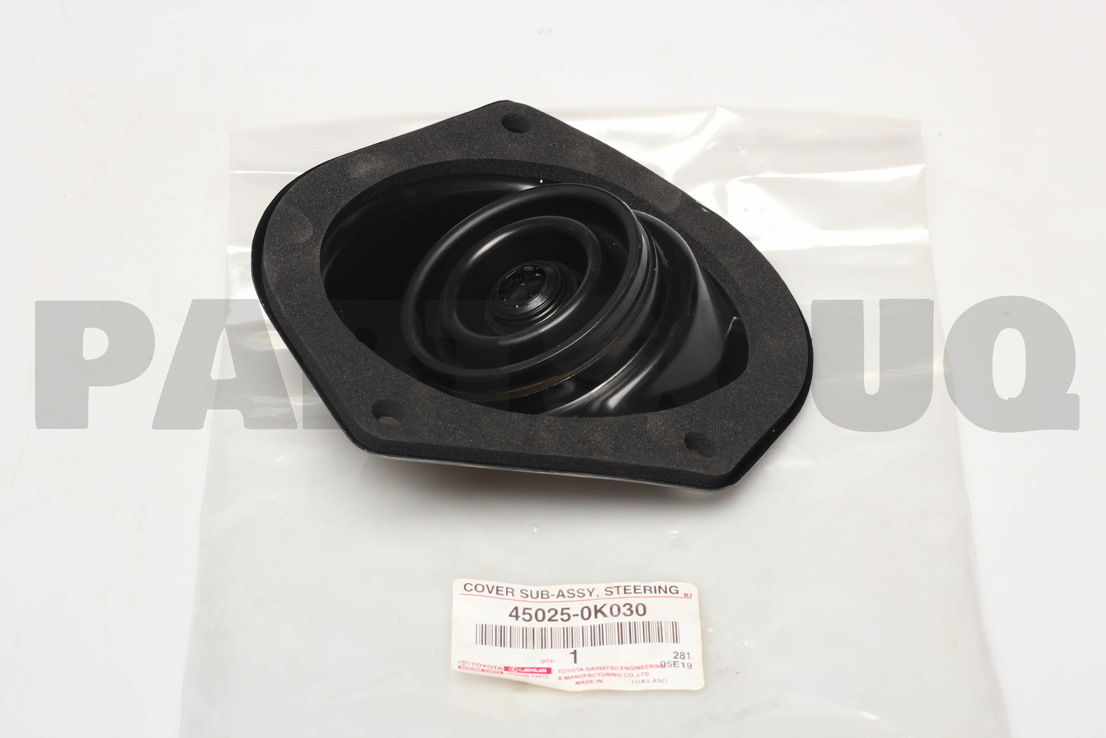 450250K030 Genuine Toyota COVER SUB-ASSY, STEERING COLUMN HOLE, NO.1 ...