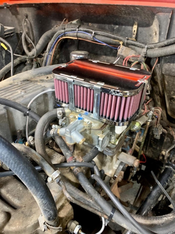 Washable Air Filter Cleaner Assembly For Weber DFEV DFAV 32/36 ...