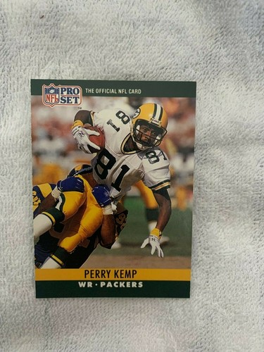 Perry Kemp Football Card - Pro Set 1990 - Green Bay Packers - #111 | eBay